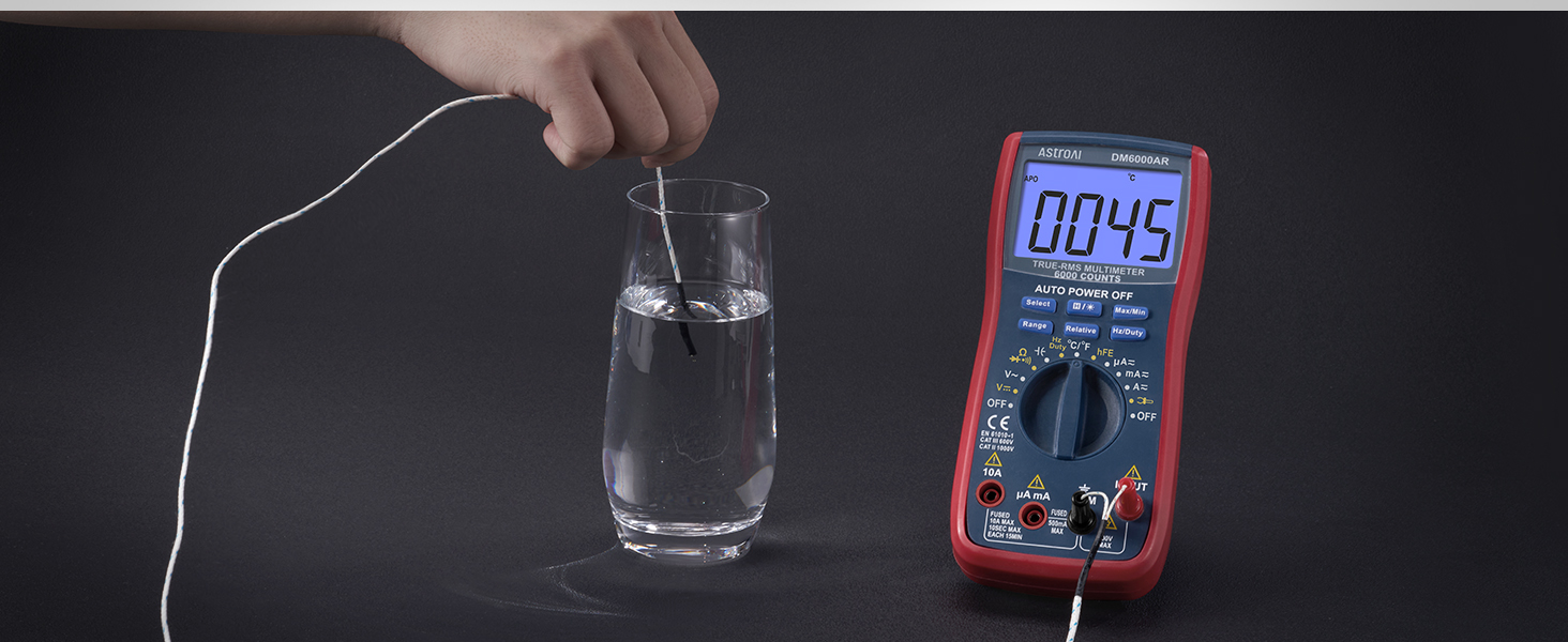 AstroAI TRMS 6000 Counts Multimeter, Digital Multimeter and Analyzer ...